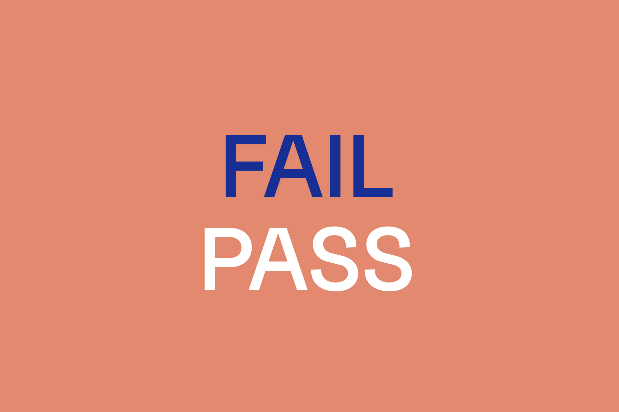 FAIL/PASS: Call for Participation & Upcoming Event – The Sanctimonious ...